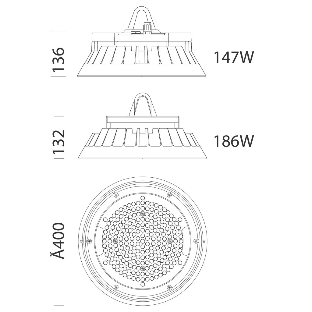 Disano 2885 Saturno HP - high efficiency | Led Rasvjeta
